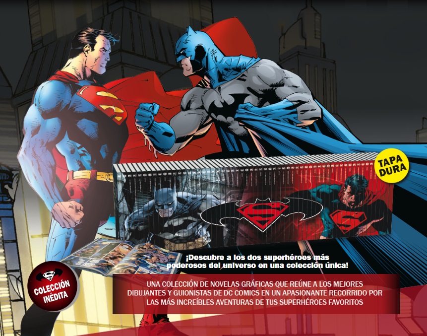 Batman Y Superman Colección Novelas Gráficas Daniel Sepúlveda