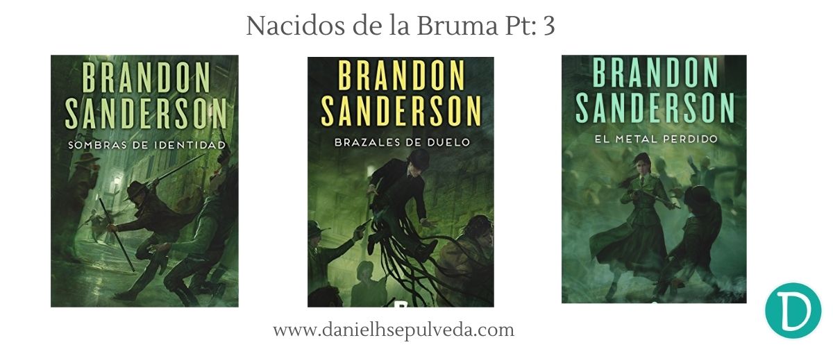 Orden de Libros Saga Nacidos de la Bruma (Mistborn) - Brandon Sanderson