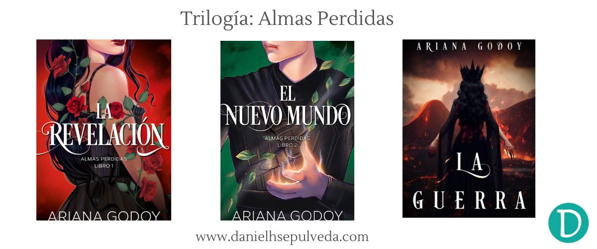 Orden de Libros Trilogía Almas Perdidas - Ariana Godoy