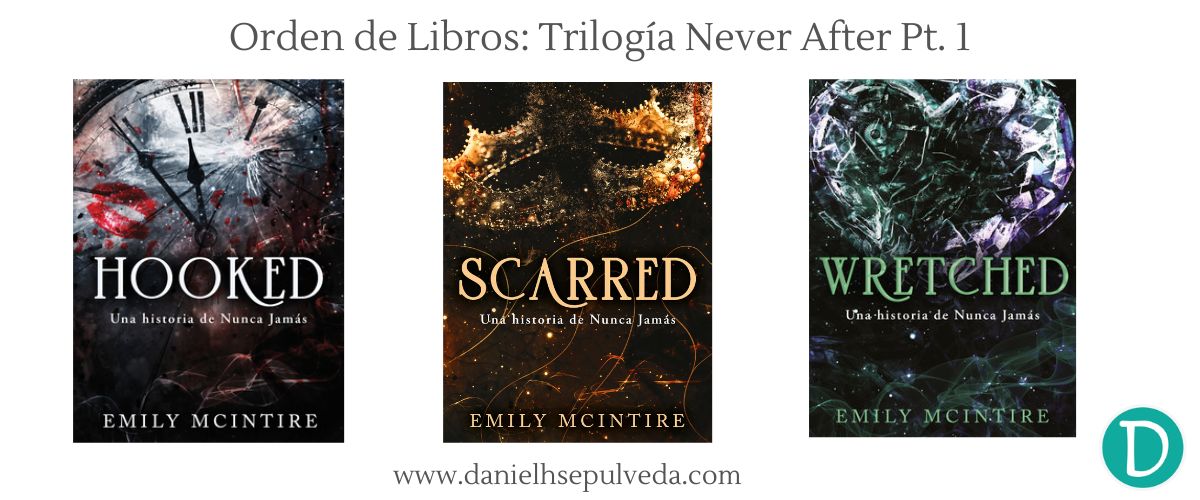 Orden de Libros Saga Never After (Hooked) - Emily McIntire
