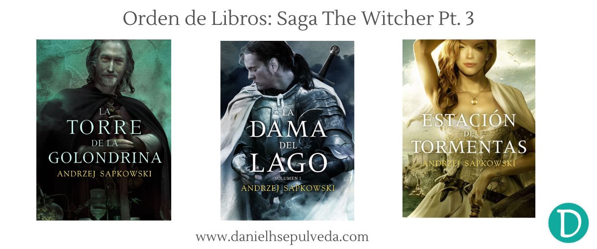 Orden de Libros Saga El Brujo (The Witcher) - Andrzej Sapkowski
