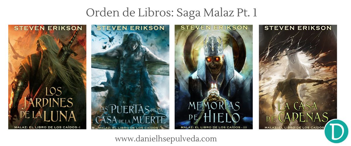 Orden de Libros Saga Malaz: El Libro de los Caídos - Steven Erikson