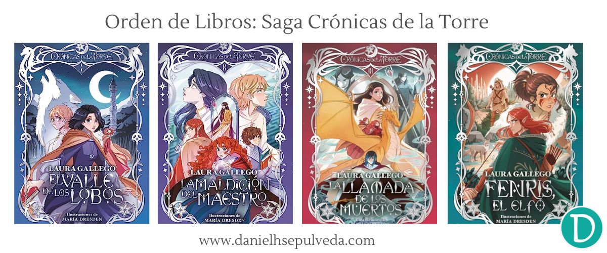 Orden de Libros Saga Las Crónicas de la Torre - Laura Gallego